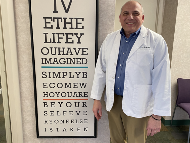Dean Kopan, OD, shares eye care information